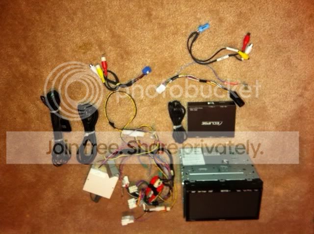 Eclipse Double Din Nav system AVN62D for sale | Toyota FJ Cruiser Forum