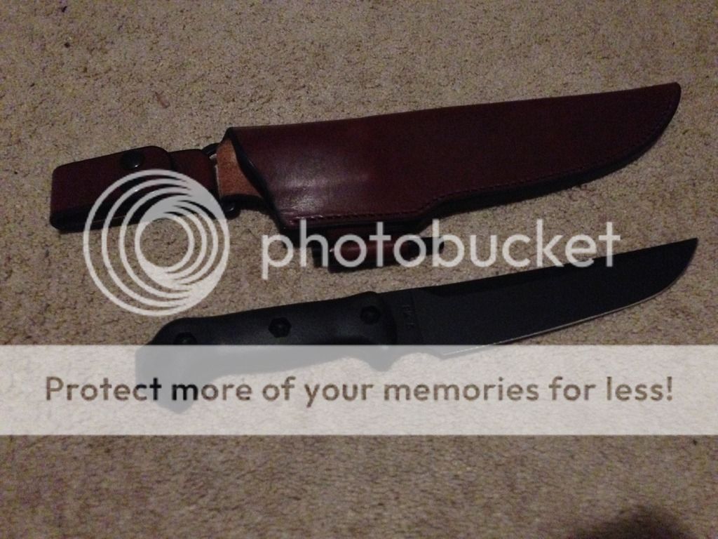 Becker BK5 with Patriot Leather Co. sheath | BladeForums.com