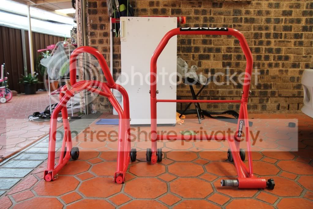 Front Head Stand & Single Swing arm combo | CBR250 Forums