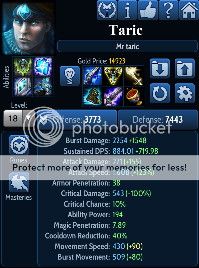 Taric Build Guide : BATTLE PALADIN S3 new passive(Top,Jungle,Taric ...