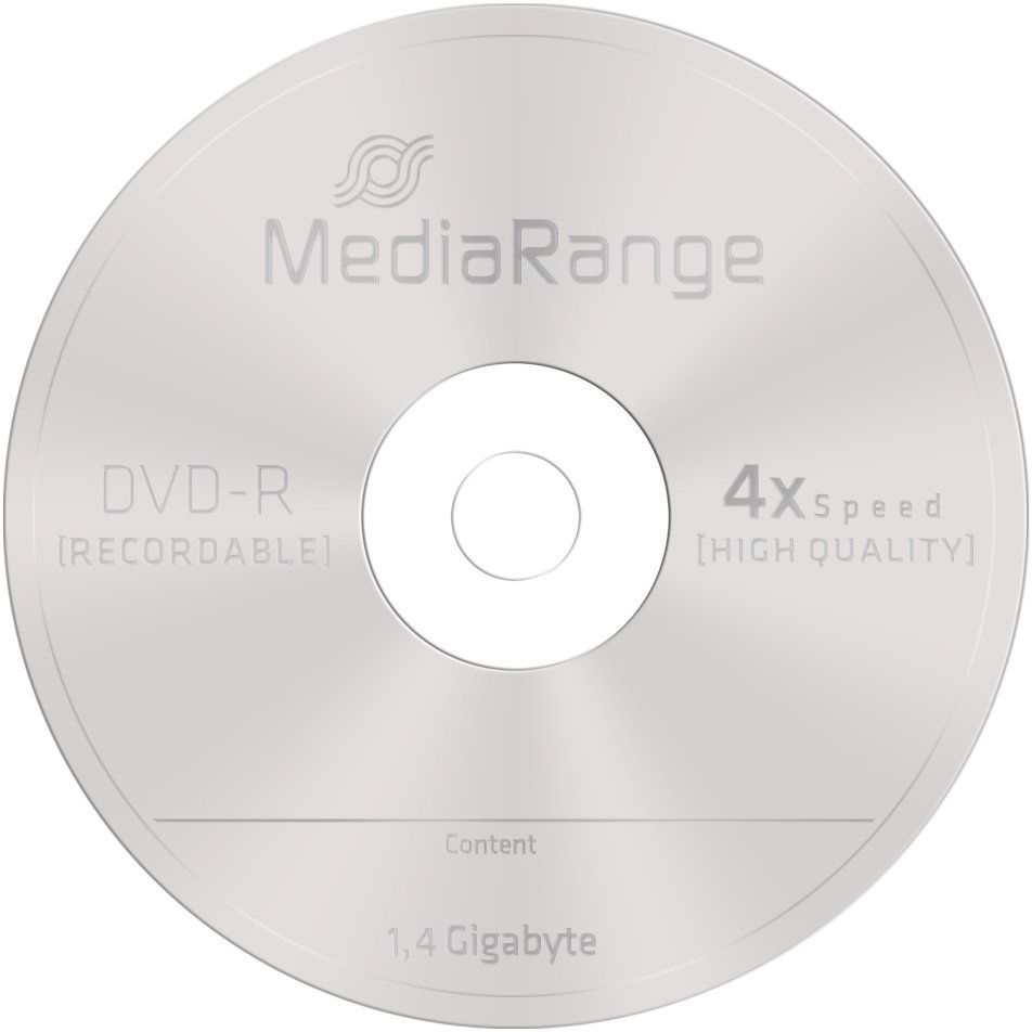 10 MediaRange 8cm Mini DVD-R 1.4 GB 4x Prefect for DVD camcorder PC ...